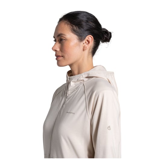 Craghoppers - "Aya" Kapuzenjacke für Damen, Nosilife (Auster-Grau meliert)