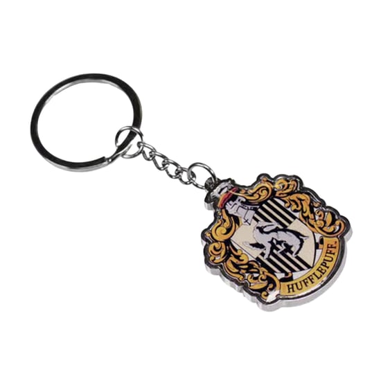 Harry Potter - "Hufflepuff" Schlüsselanhänger, Metall (Gold)